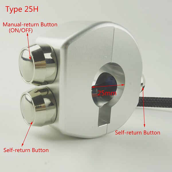 Universal Vintage Motorcycle Handlebar Switches Al... – Grandado