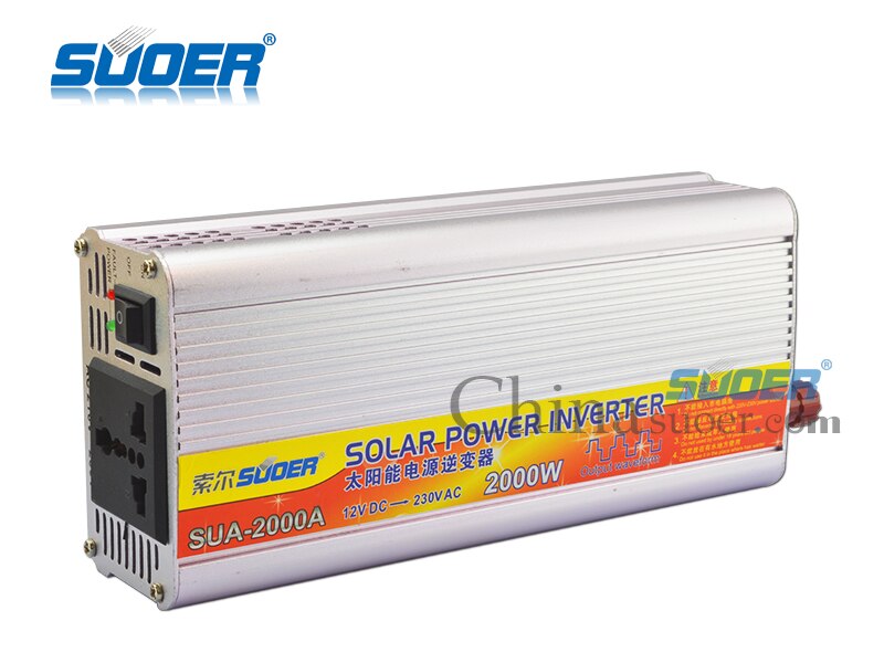 Suoer【Modified Sinus Inverter】solar omvormer 2000W... – Vicedeal