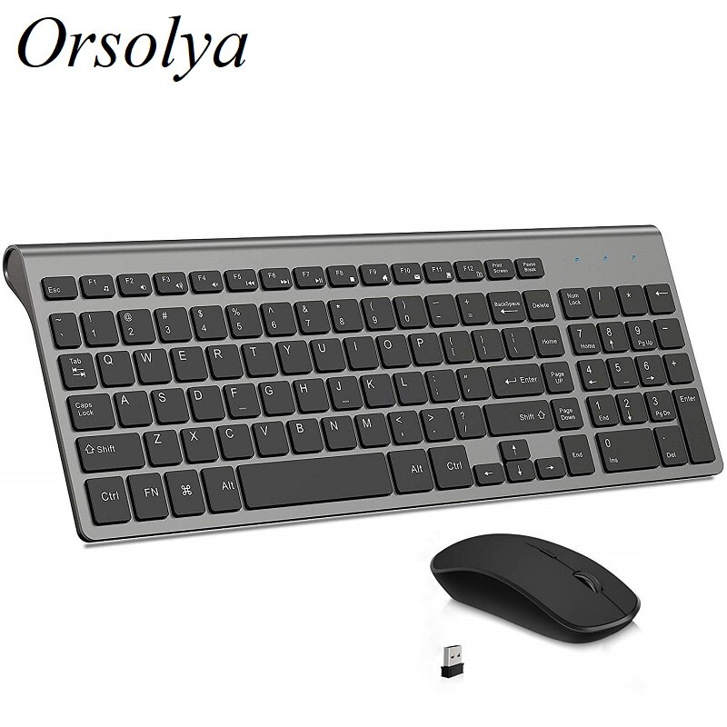 2.4G Wireless Keyboard and Mouse Combo Orsolya Com... – Grandado