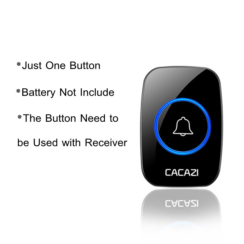 CACAZI A06 DC battery-operated Wireless Waterproof... – Grandado