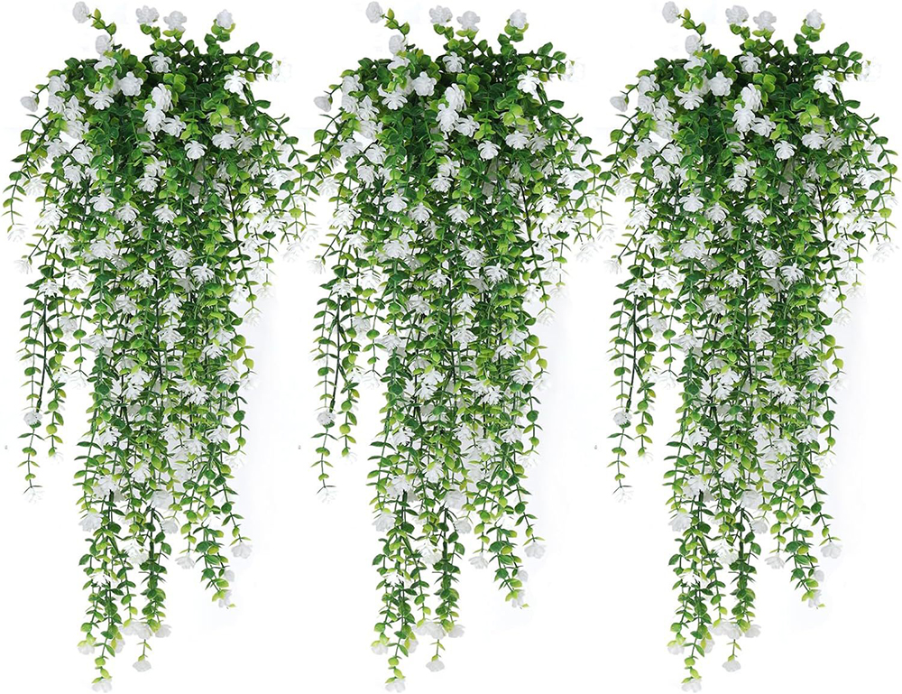 80cm kunstige hængende blomster falsk rotting pile... – Vicedeal