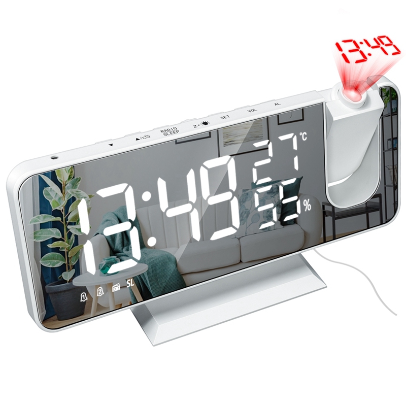 FM Radio LED Digital Smart Alarm Clock Watch Table... – Vicedeal