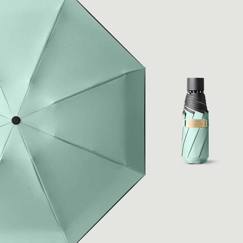 Kleurrijke Mini Clear Paraplu Regen Vrouwen Zon Uv... – Grandado