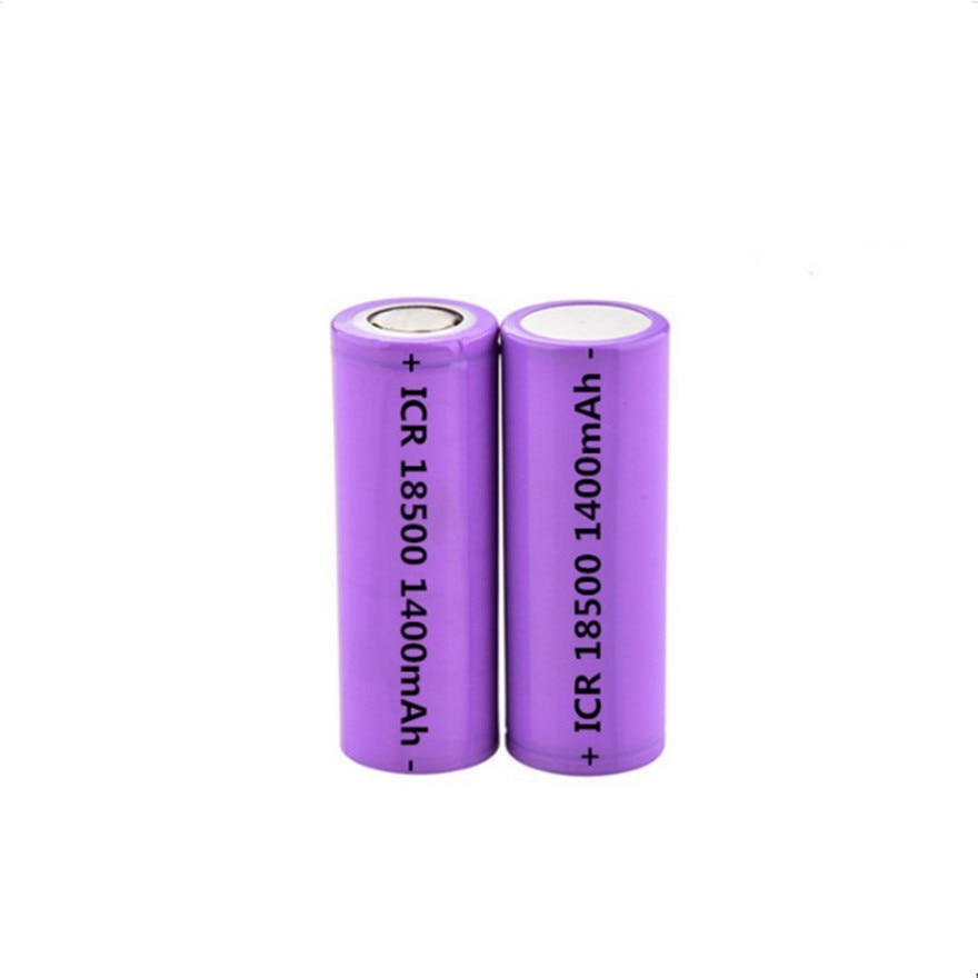 2Pcs/Lot 3.7V 18500 1400mAh rechargeable lithium b... – Vicedeal