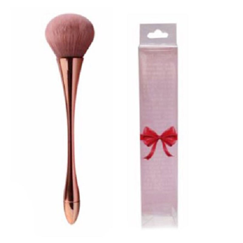 Grote Rose Gold Foundation Powder Blush Brush Cosm... – Grandado