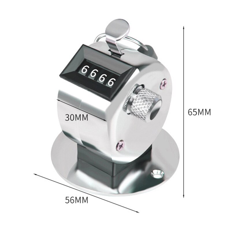 Mini 0-9999 Counter Metal Case Manual Four-Digit C... – Vicedeal