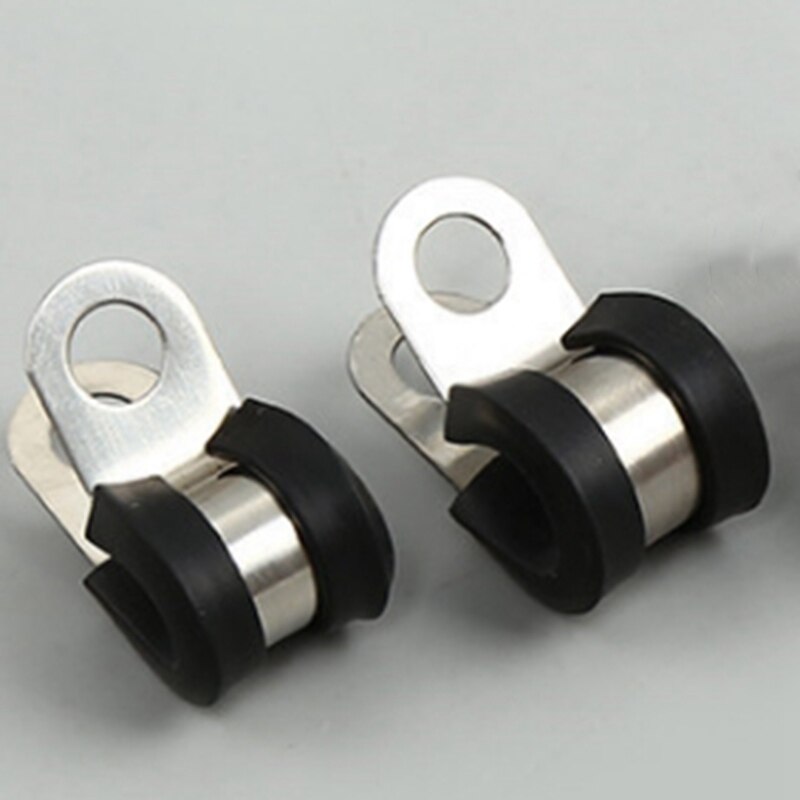 Kabel Klemmen Kit, 44 Stuks Rvs Rubber Kussen Pijp... – Vicedeal