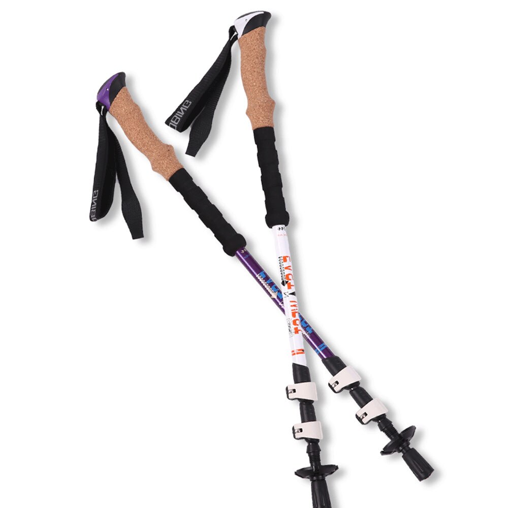 Eva cork handle Walking Sticks Telescopic Trekking... – Grandado