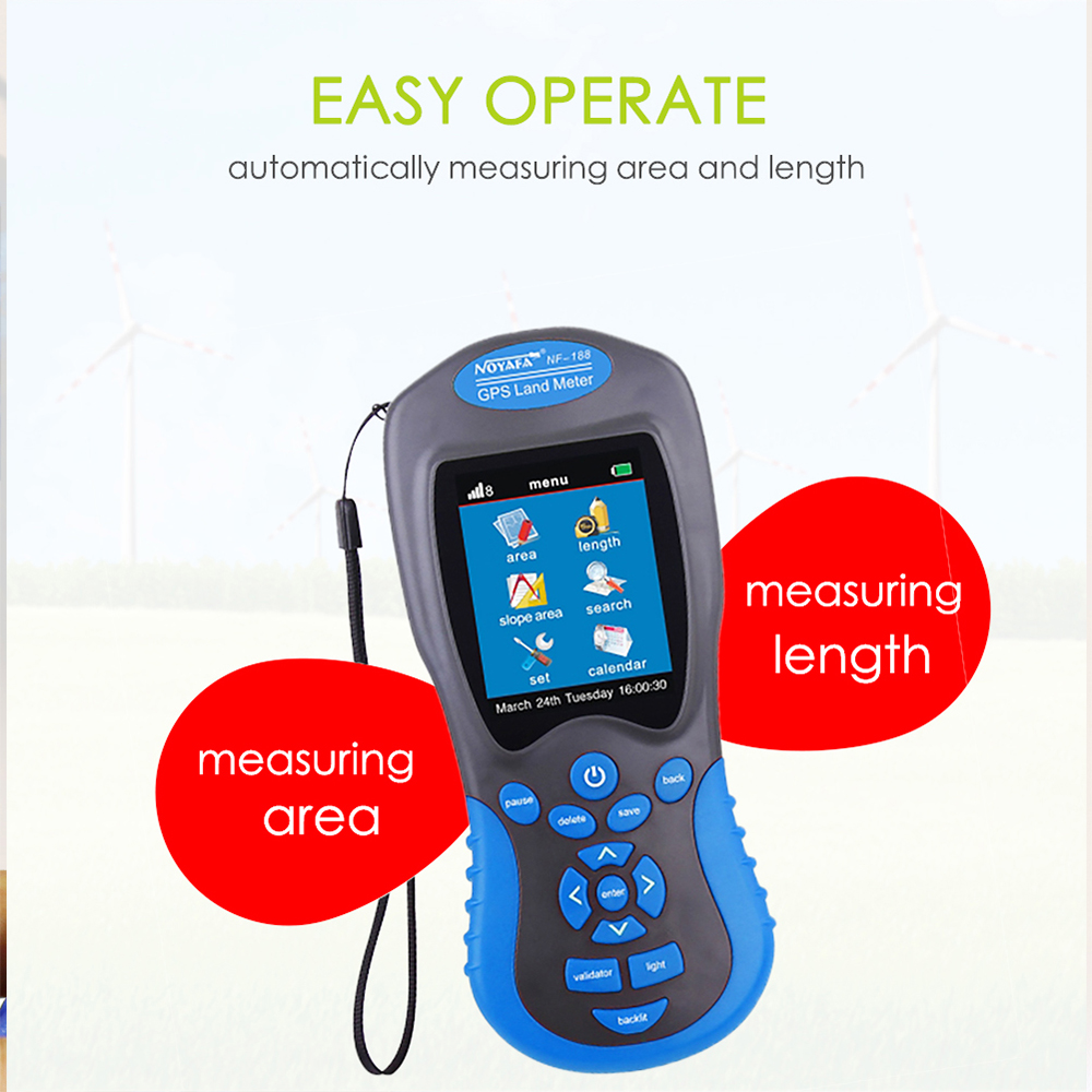 Noyafa GPS Land Meter Test Device NF-188 Survey Eq... – Grandado