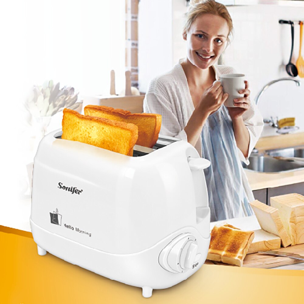 2 slices toaster Automatic Fast heating bread toas... – Grandado