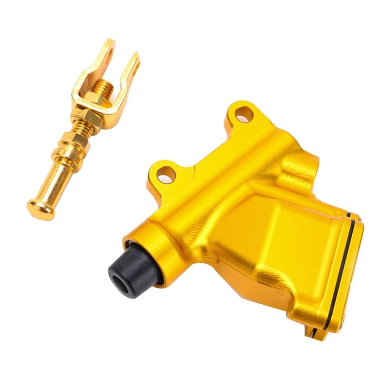 Universal CNC Motorcycle Rear Foot Brake Master Cylinder Hydraulic ...