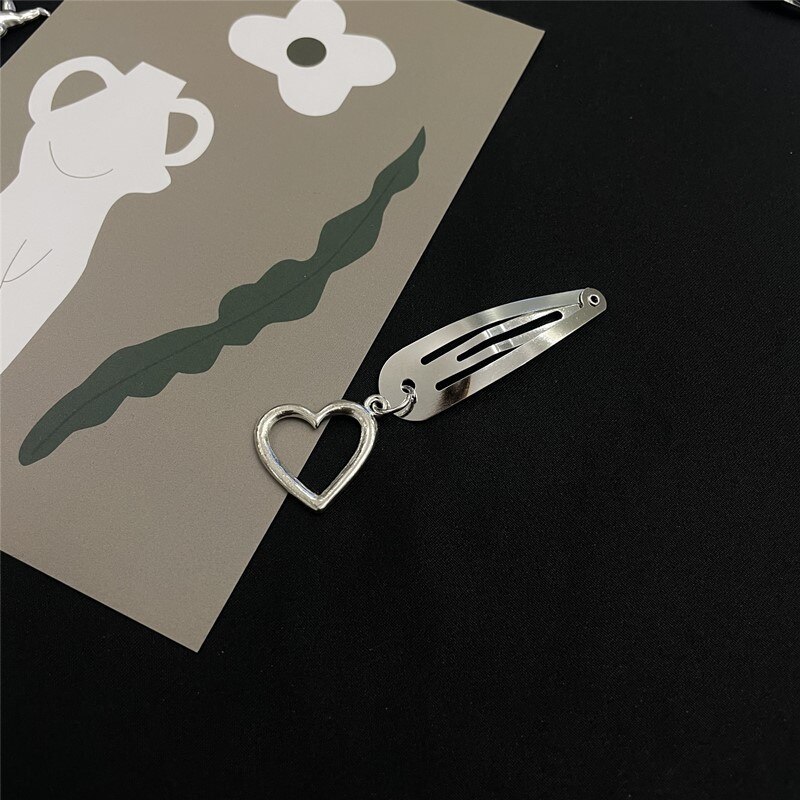 Vintage Punk Simple Metal Hair Clips BB Clip Diy H... – Vicedeal