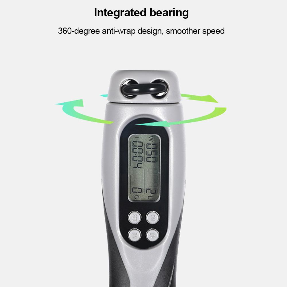 Counting Skipping Rope Intelligence Magnetic Skipp... – Grandado