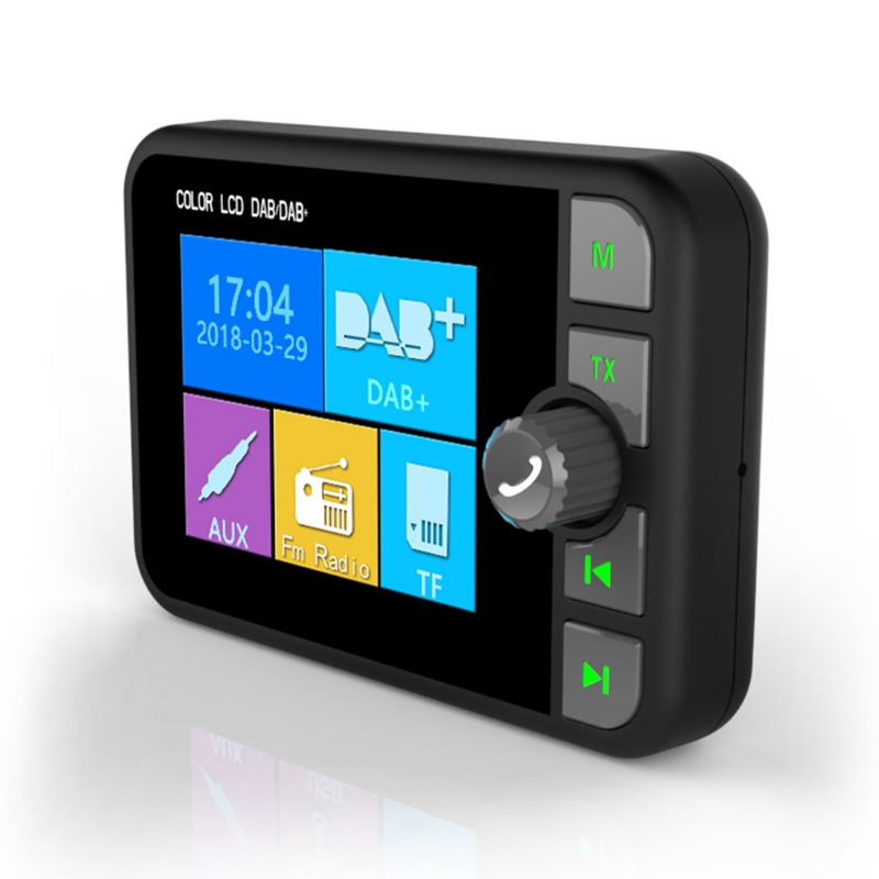 Bunte Display Bildschirm Dab-Radio Empfänger in Au... – Grandado