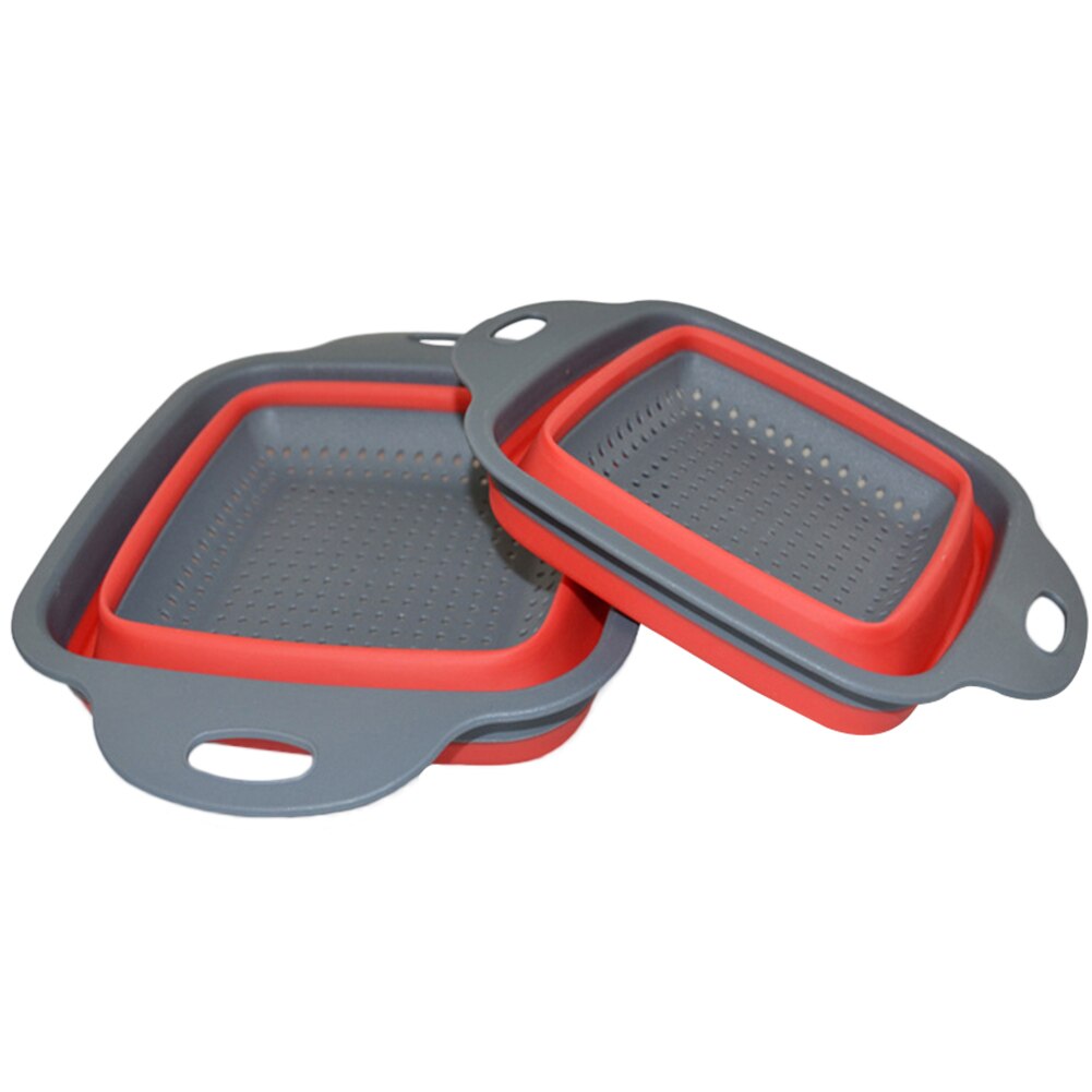 2pcs Set 25cm Foldable Strainer Basket Collapsible... – Grandado