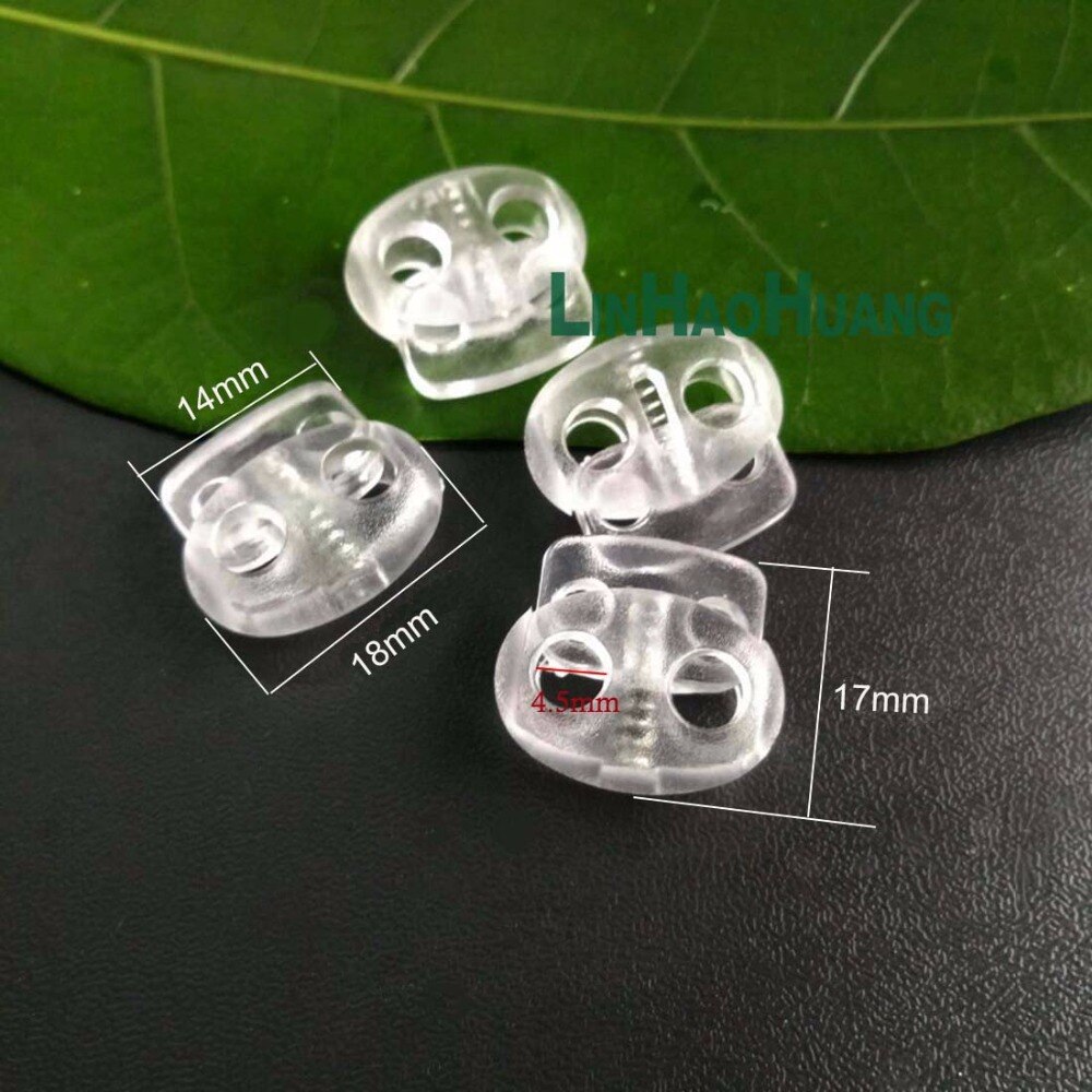 100 teile/los Transparent POM kunststoff ball schn... – Vicedeal