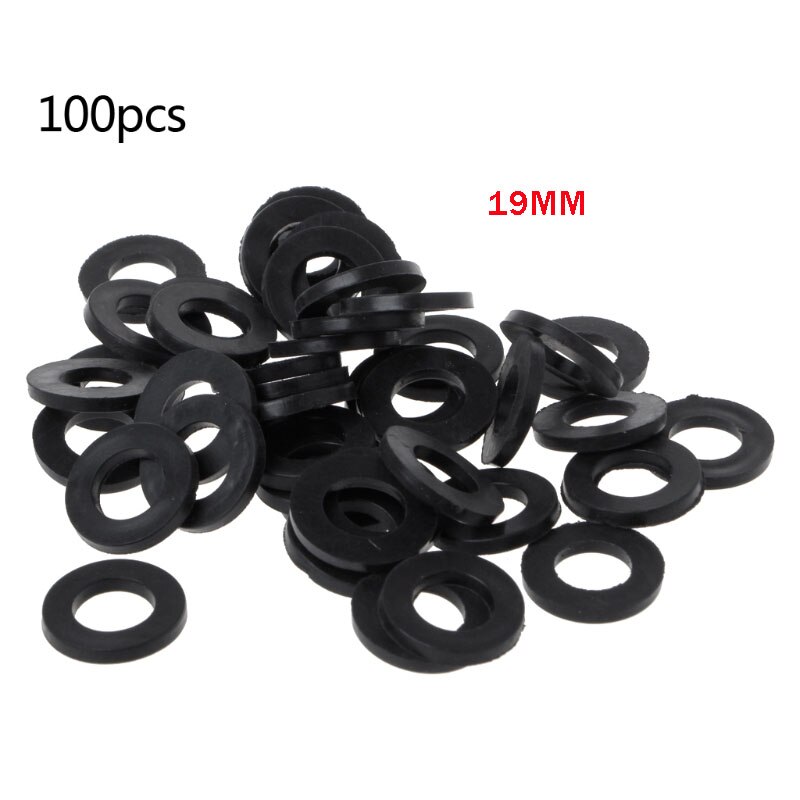 100pcs Flat Rubber Seal O-Ring Hose Gasket Rubber ... – Grandado