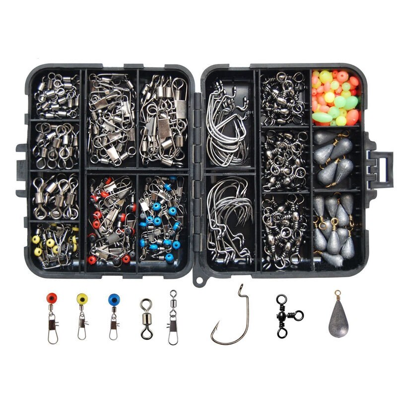 177Pcs/box Fishing Accessories Kit Including Jig H... – Grandado