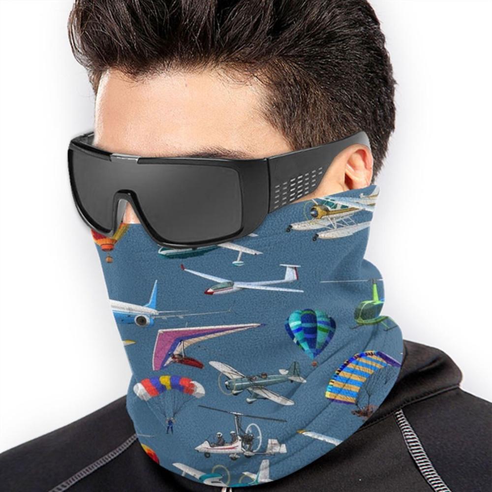 A Sky Full Of Aviation Scarf Bandana Neck Warmer H... – Grandado