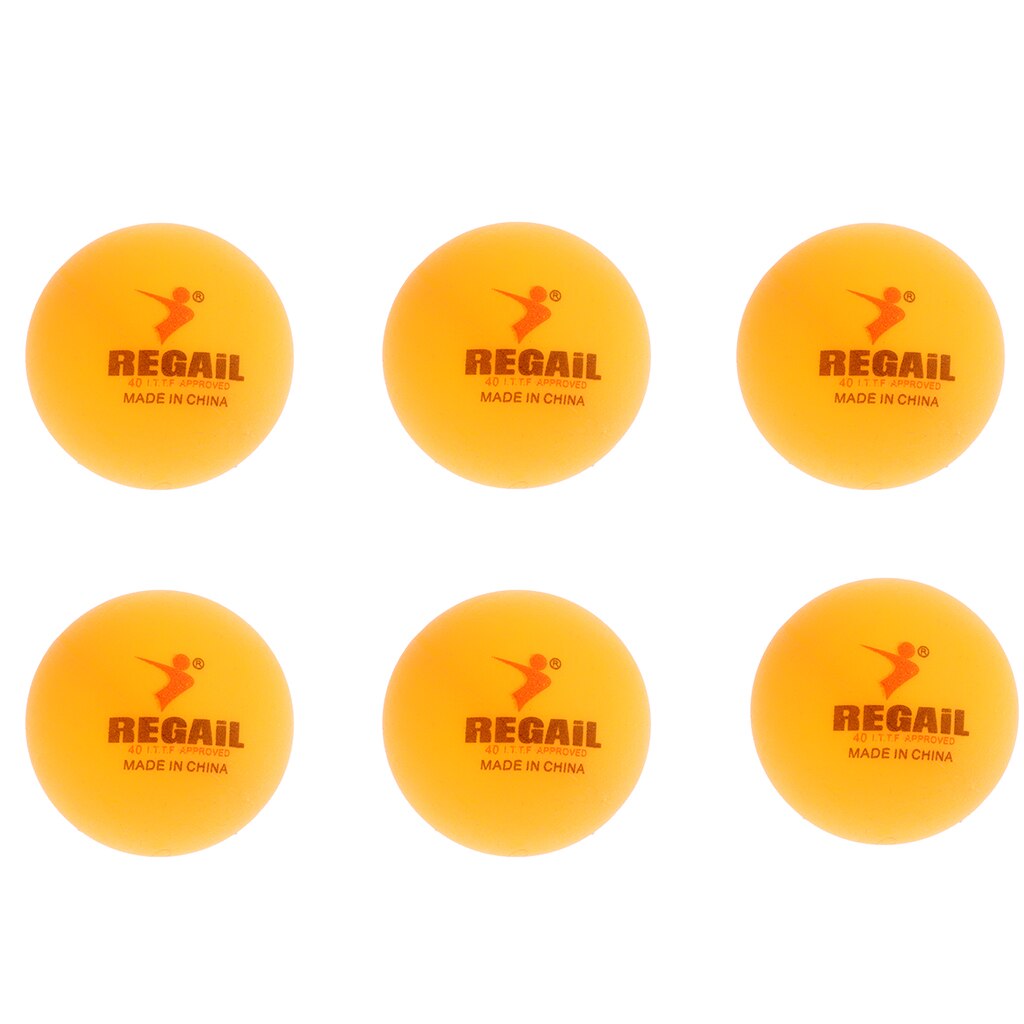 6 Stuks Pvc 40 Mm Tafeltennis Ballen Ping Pong Ind... – Vicedeal