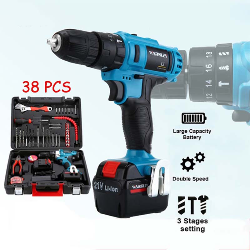 12V Lithium Elektrische Boor Oplaadbare Hand Elekt... – Grandado