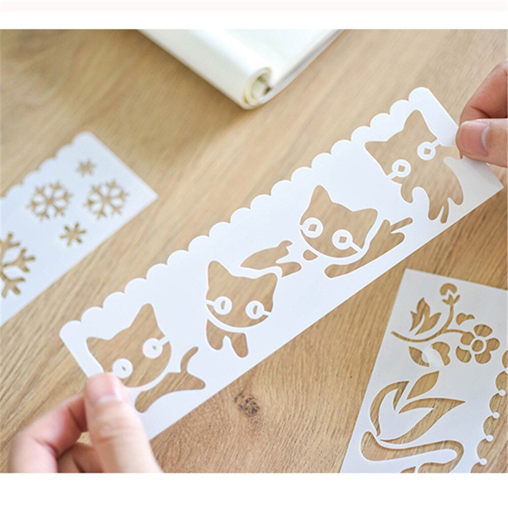 1SET 5.5x18.3 cm Animals Theme Layering Stencils F... – Vicedeal
