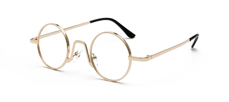 Kachawoo Vintage Retro Round Circle Metal Frame Ey... – Grandado