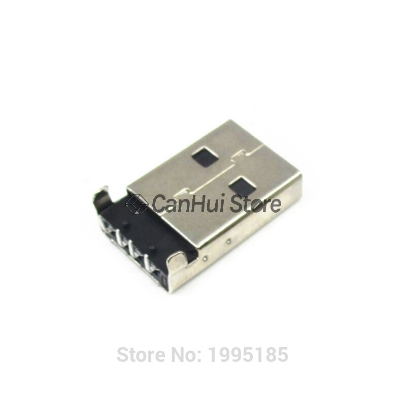 10Pcs/lot USB 2.0 Male A Type USB PCB Connector Pl... – Grandado