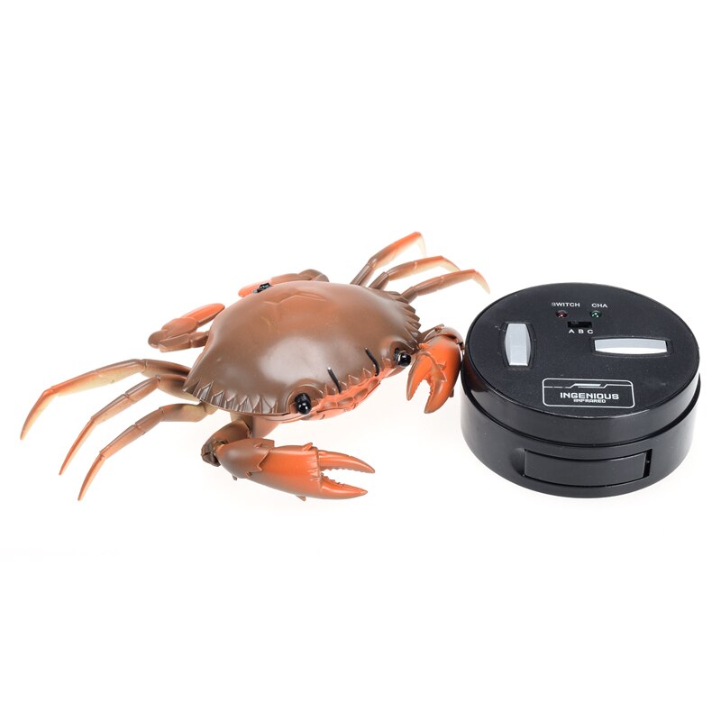 Lighting Infrared Mini RC Crab Simulative Remote C... – Grandado