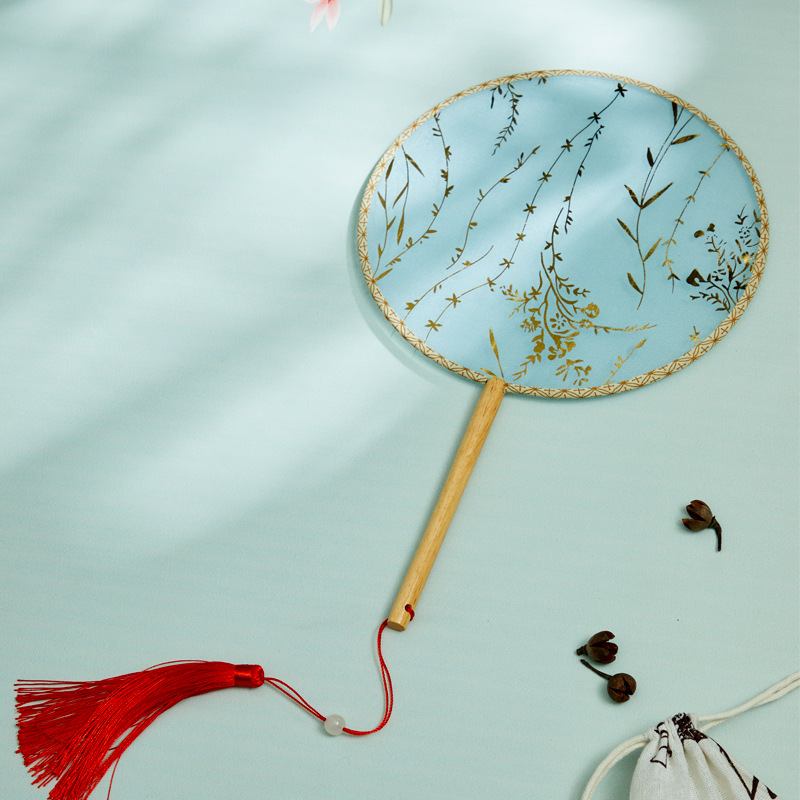 Hanfu Group Fan Dancing Round Fan Classical Chines... – Vicedeal