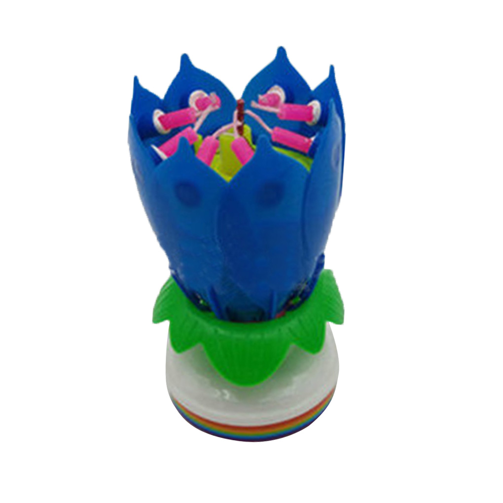 Plastic Double Layer Rotary Blossom Lotus Flower M... – Grandado