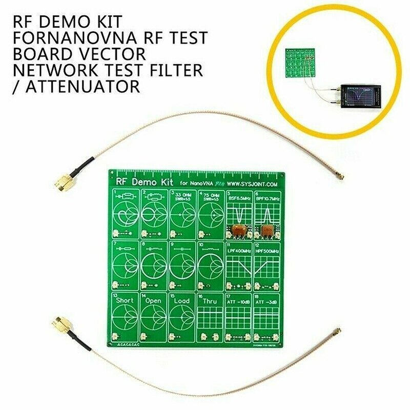 Modul RF Demo Kit NanoVNA RF Tester Bord Filter Dä... – Vicedeal