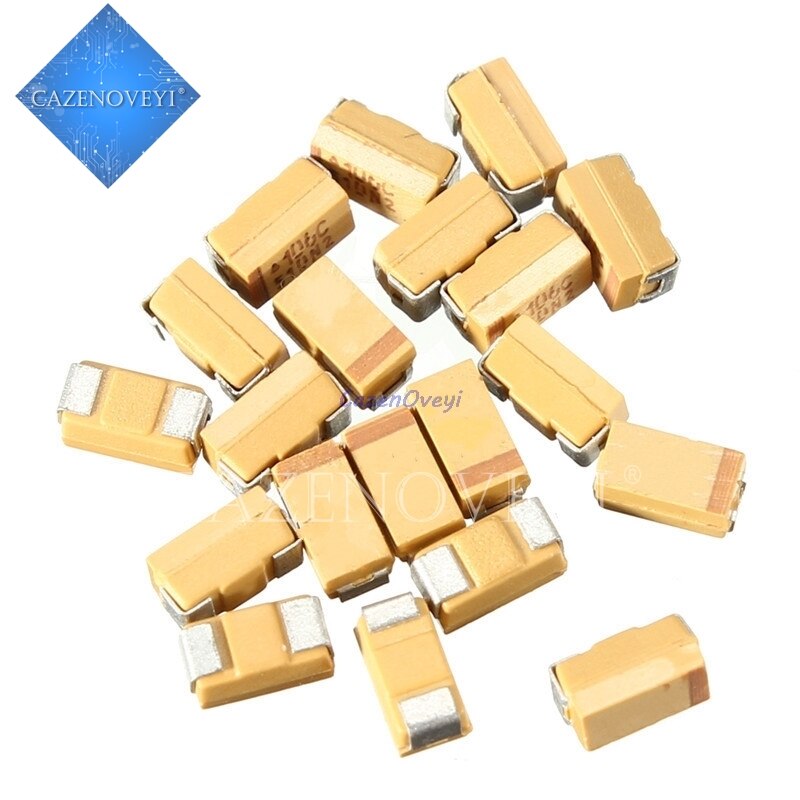20pcs/lot A 3216 10uF 16V 106 106C SMD tantalum ca... – Grandado