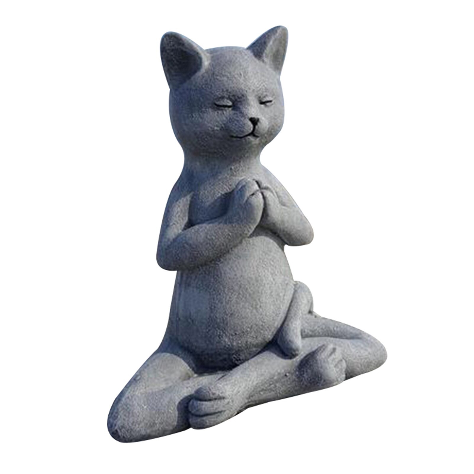 Estatua de gato de Buda para decoración, estatua d... – Grandado