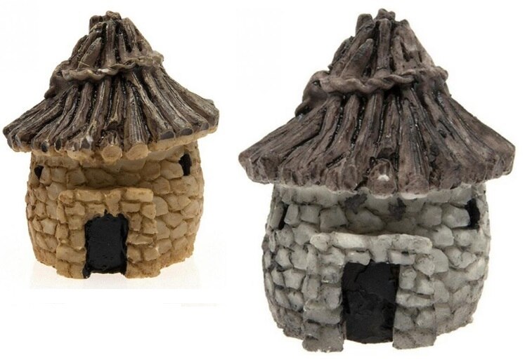 Big Bungalow House Terrarium Object – Grandado