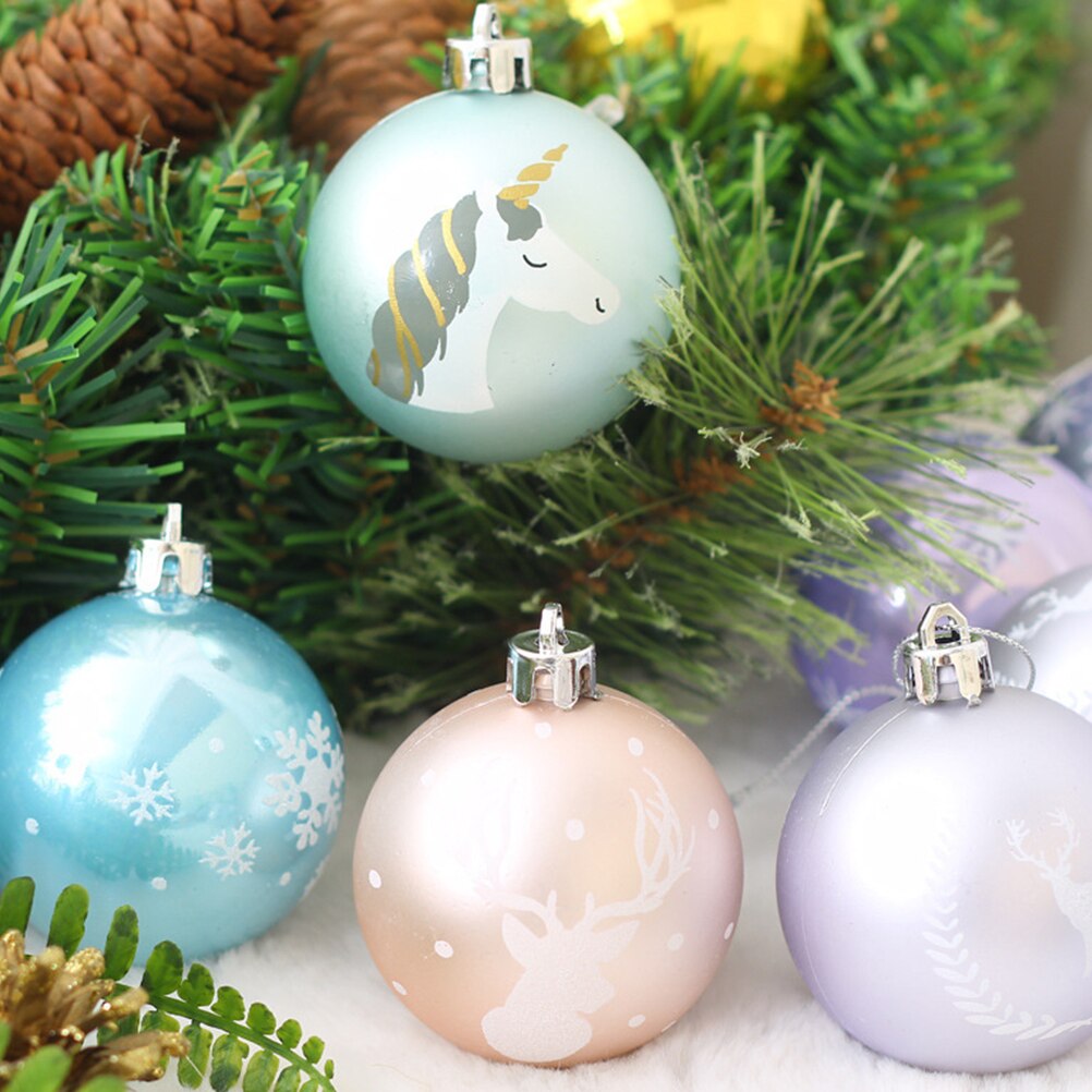 30Pcs Christmas Party Bal Boom Ornament Kleur Bal ... – Grandado