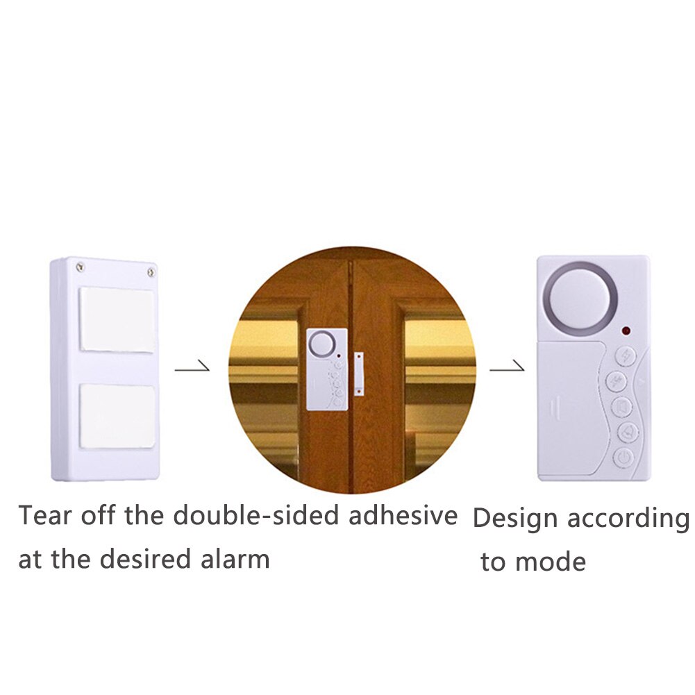 Safety Shop Office Indoor Door Alarm Wireless Easy... – Grandado