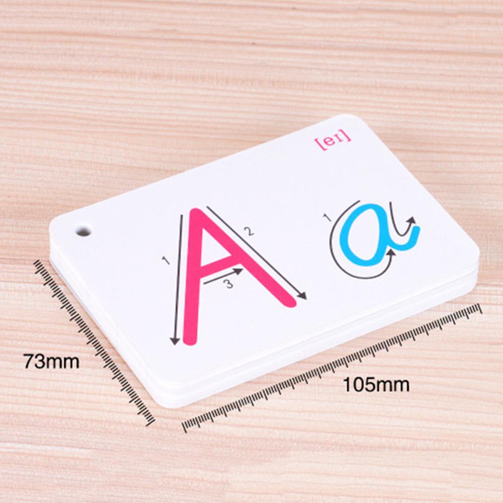 26 English Alphabet Letters Handwritten Learning C... – Vicedeal