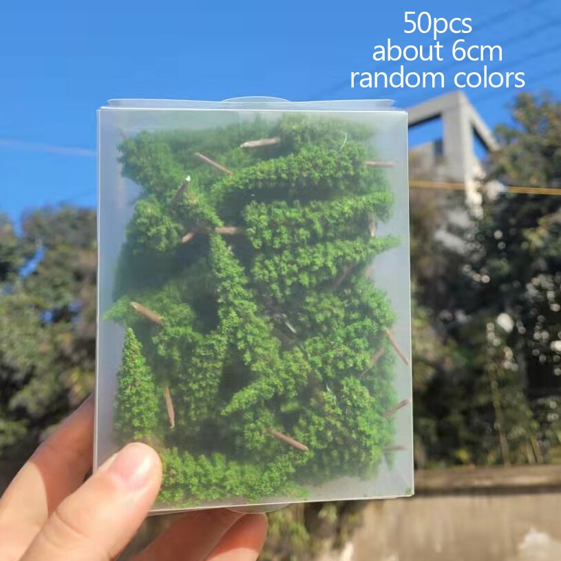 3/8/20/50Pcs Model Sequoia Boom Landschap Miniatuu... – Grandado