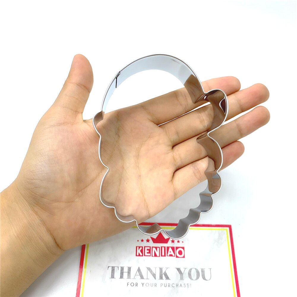 KENIAO Christmas Santa Head Cookie Cutter - 10.8 x... – Grandado