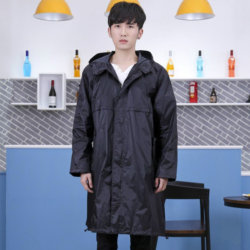 Outdoors Men Women Nylon Rain Coat Raincoat Long R... – Vicedeal