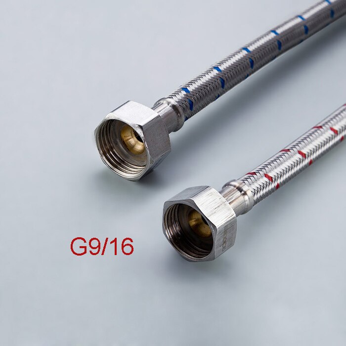 G1/2 G3/8 G9/16 50 cm 1 paar Rvs Flexibele Sanitai... – Grandado