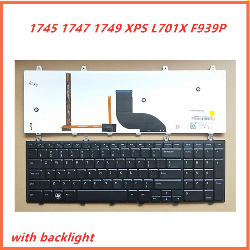 Laptop Engels Toetsenbord Voor Dell Studio 1745 17... – Grandado