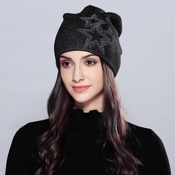 Winter Hüte Für Frau Beanies ClearanceWool Gestric... – Vicedeal