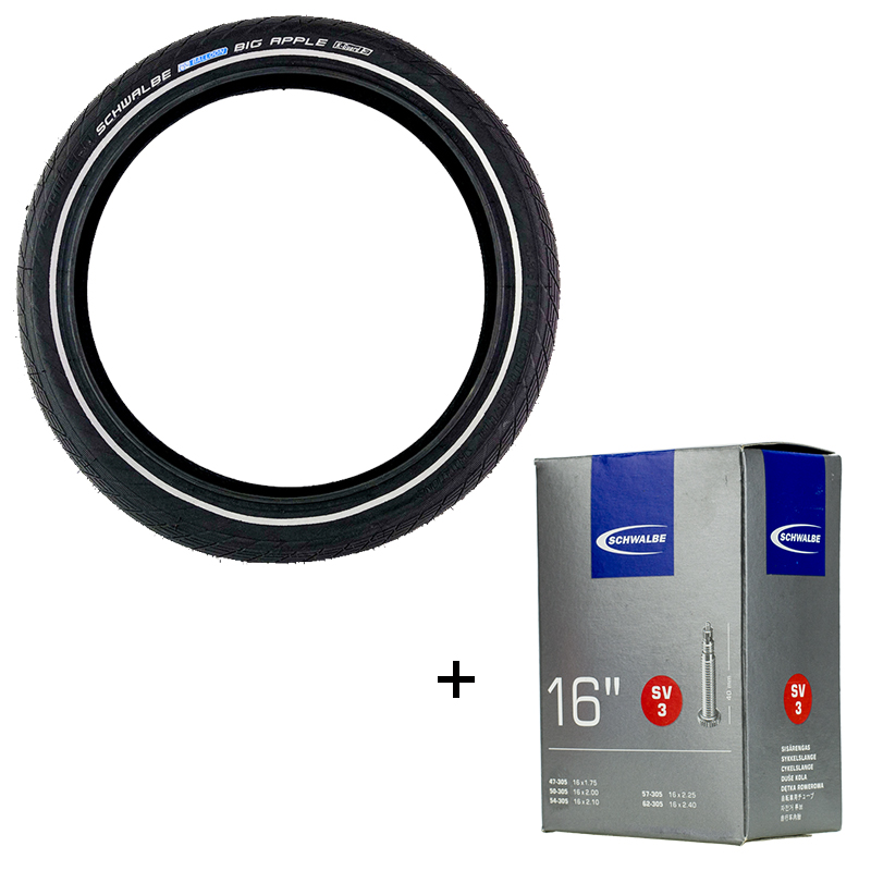 Big Apple 16X2.0 Fietsbanden 50-305 Anti Punture K... – Vicedeal