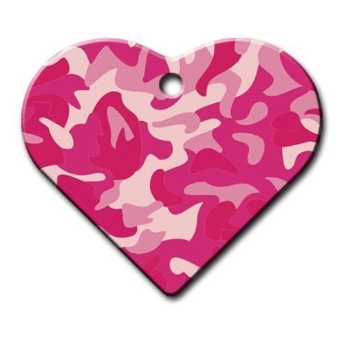 Roze Camouflage Patroon Breed Hart Kat Hond Armban... – Grandado