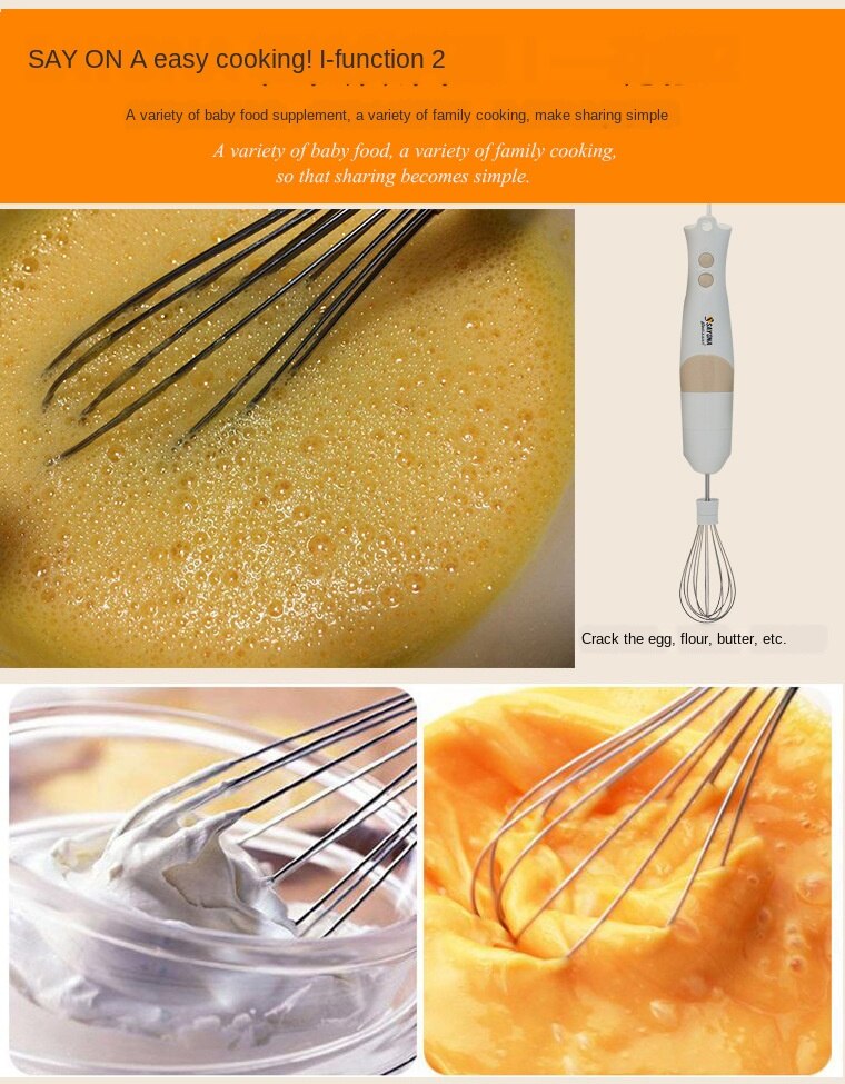 Multi-function household hand-held electric stir-r... – Grandado