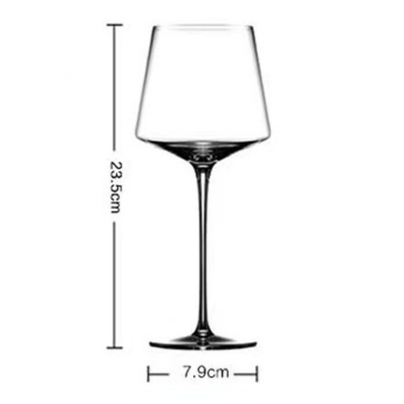 450-650ml Handmade Square Red Wine Tasting Cup Bur... – Vicedeal