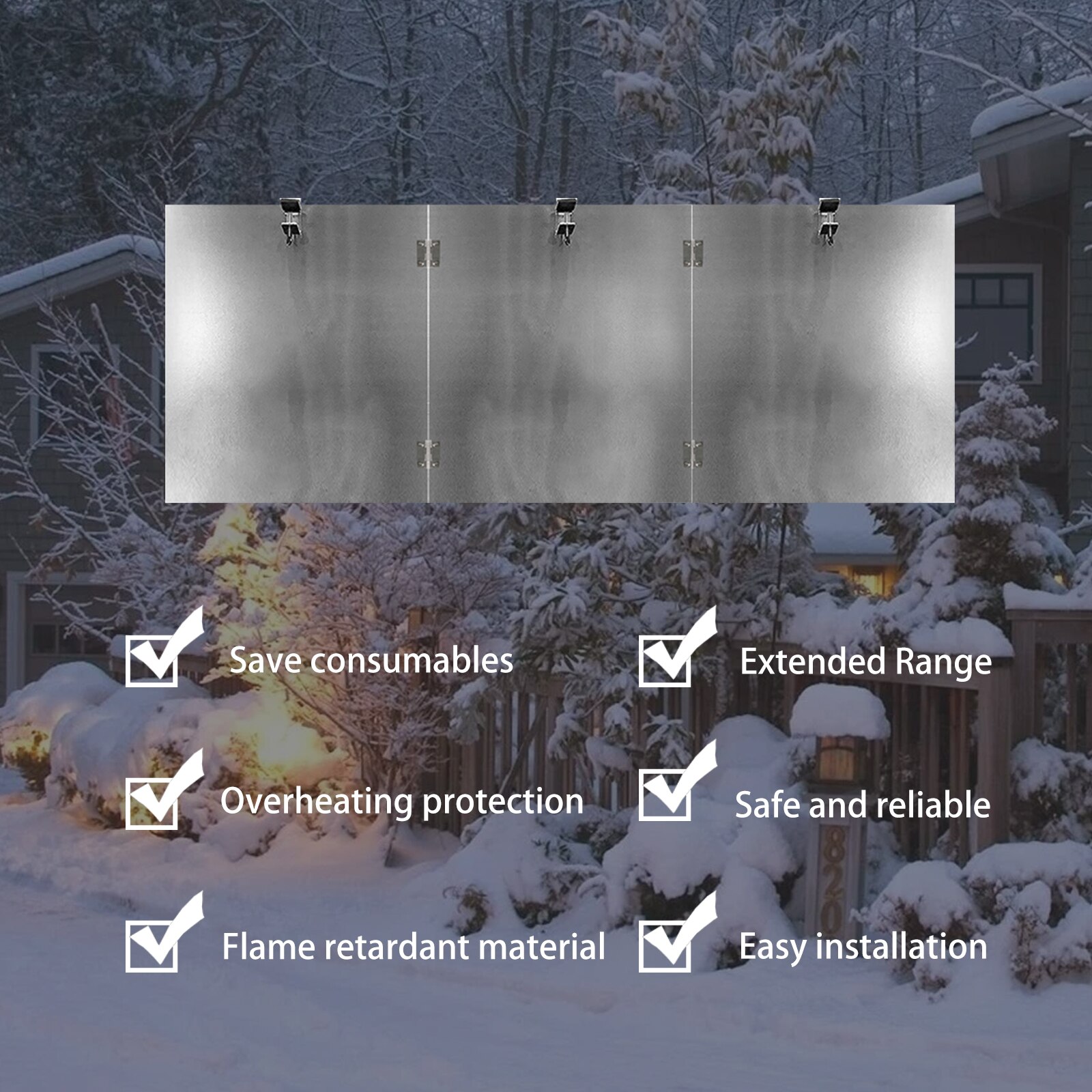 Hängen Hof Heate Reflektor Terrasse Heizung Reflek... – Grandado