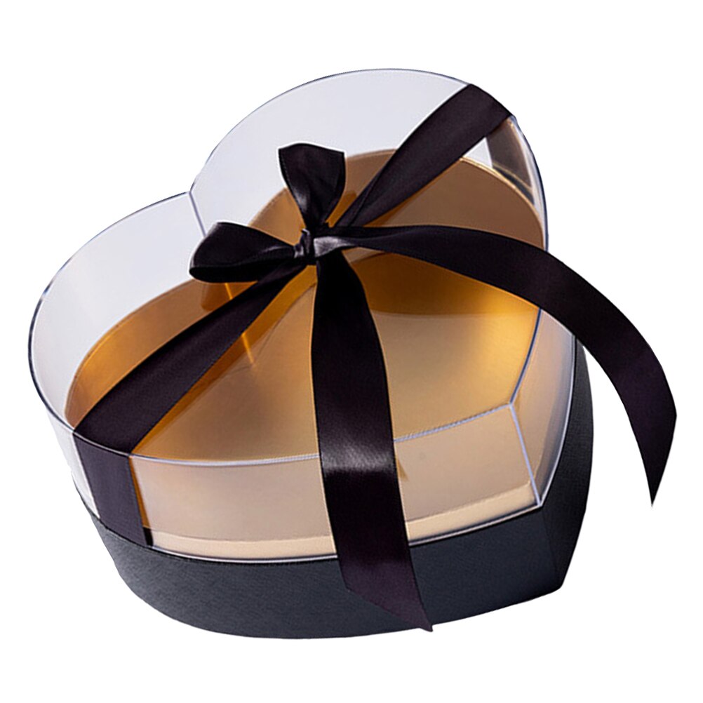 1pc Acrylic Flower Box Heart Shaped Packing Box Fl... – Vicedeal